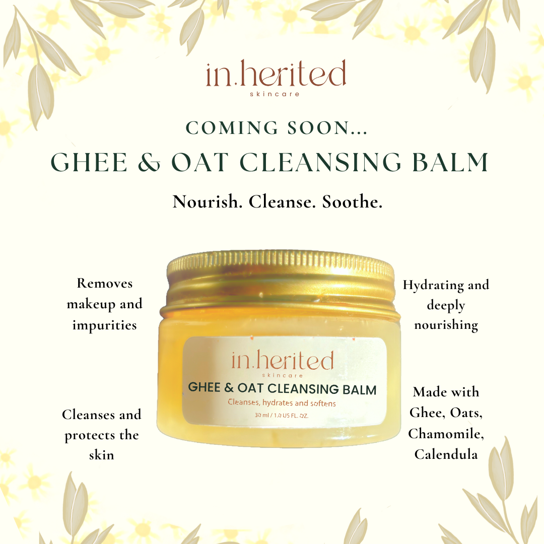 Ghee & Oat Cleansing Balm – Inherited Skincare